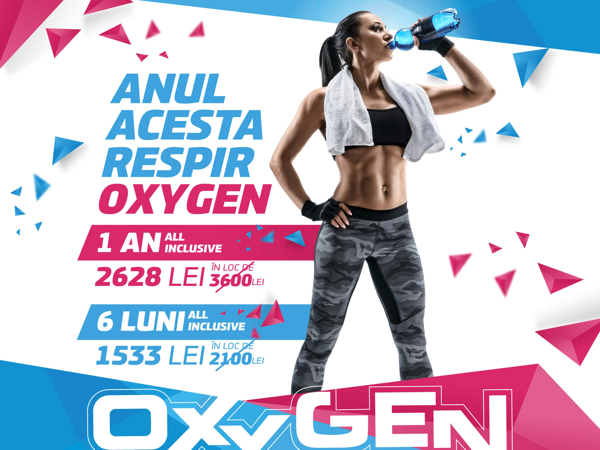 RESPIR OXYGEN • OFERTA LUNII IANUARIE - Oxygen - Fitness, aerobic, spa ...