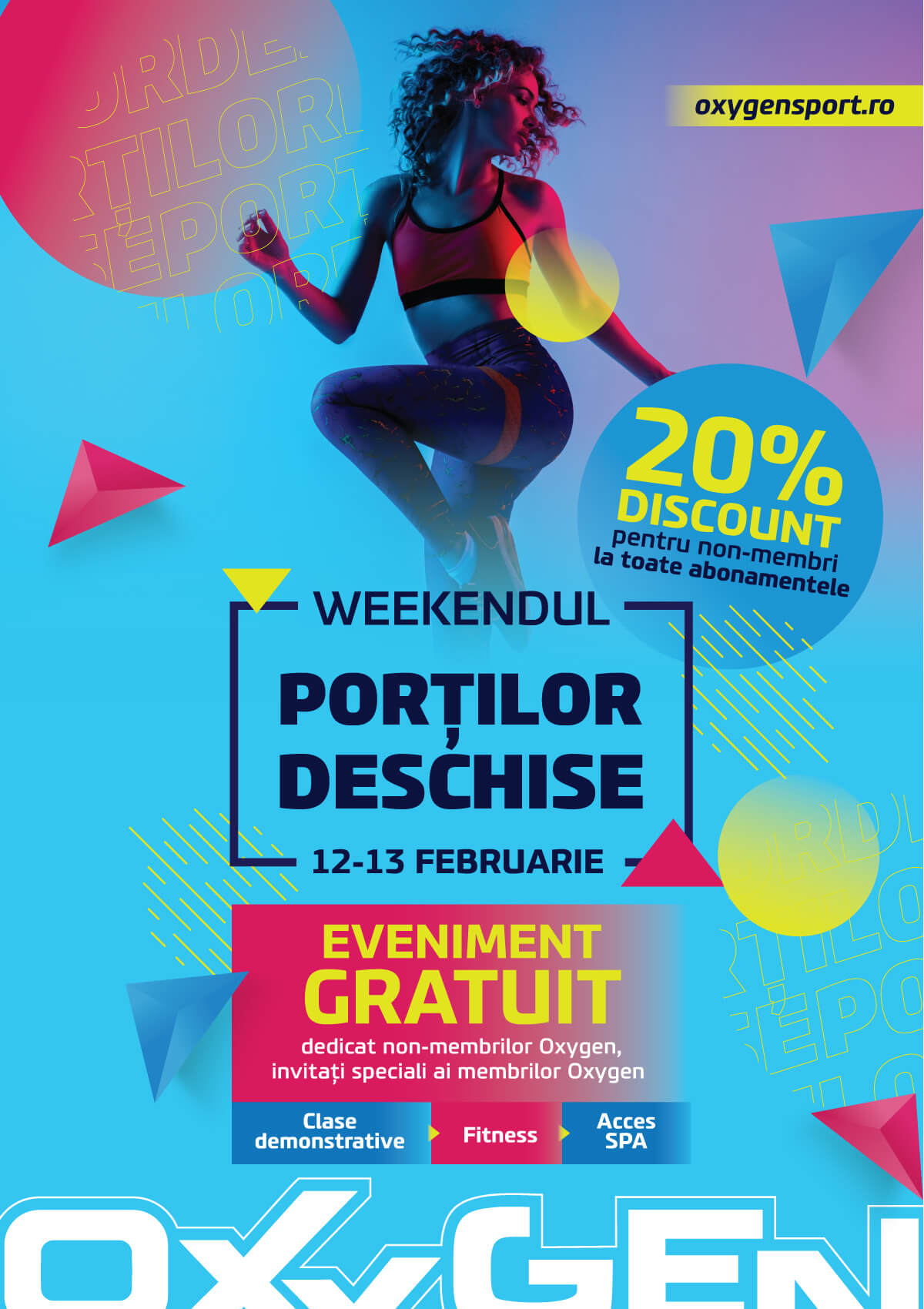 Program Weekendul Porților Deschise - Oxygen - Fitness, aerobic, spa ...