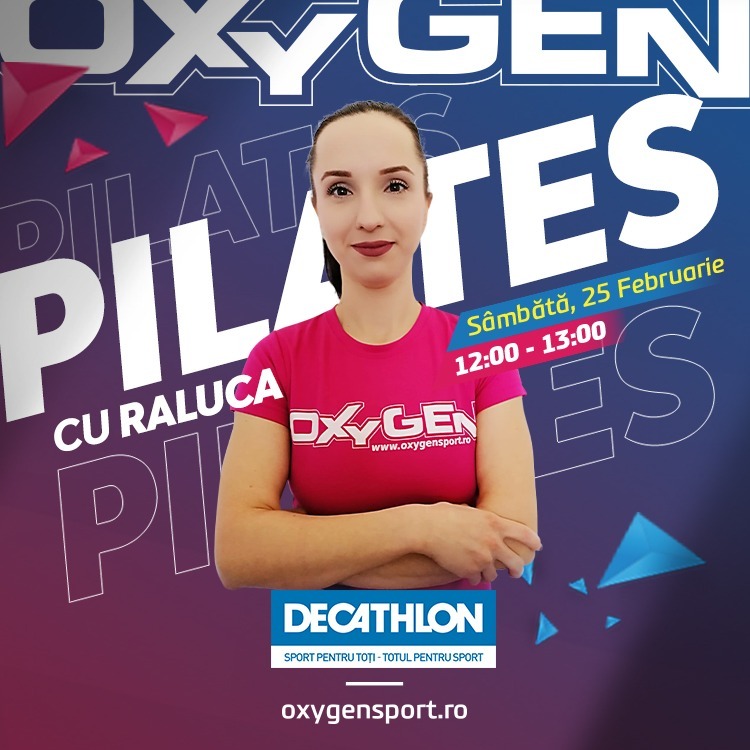 Pilates cu Raluca - Oxygen - Fitness, aerobic, spa, piscina Iasi